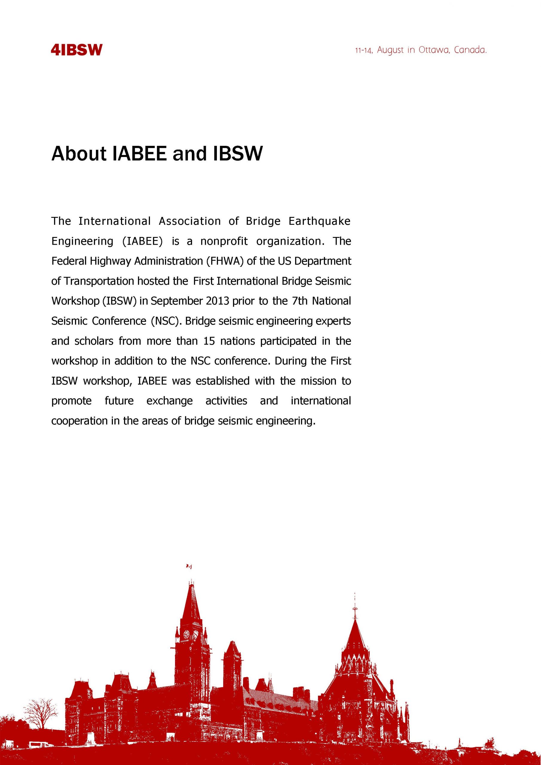 Sponsorship - 4th International Bridge Seismic Workshop