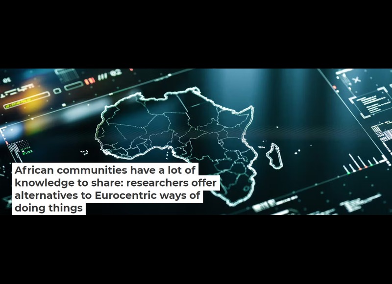 African communities have a lot of knowledge to share - Institute of ...