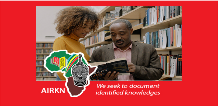 Indigenous knowledge and entrepreneurship in Africa - Institute of ...