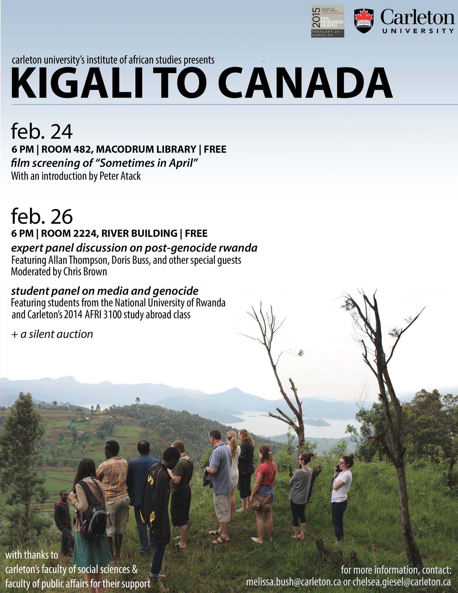 Film Screening of “Sometimes in April” - Events - Institute of African ...