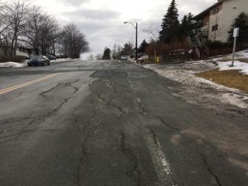 Field Inspection of Pavement Distresses of City of St John’s ...