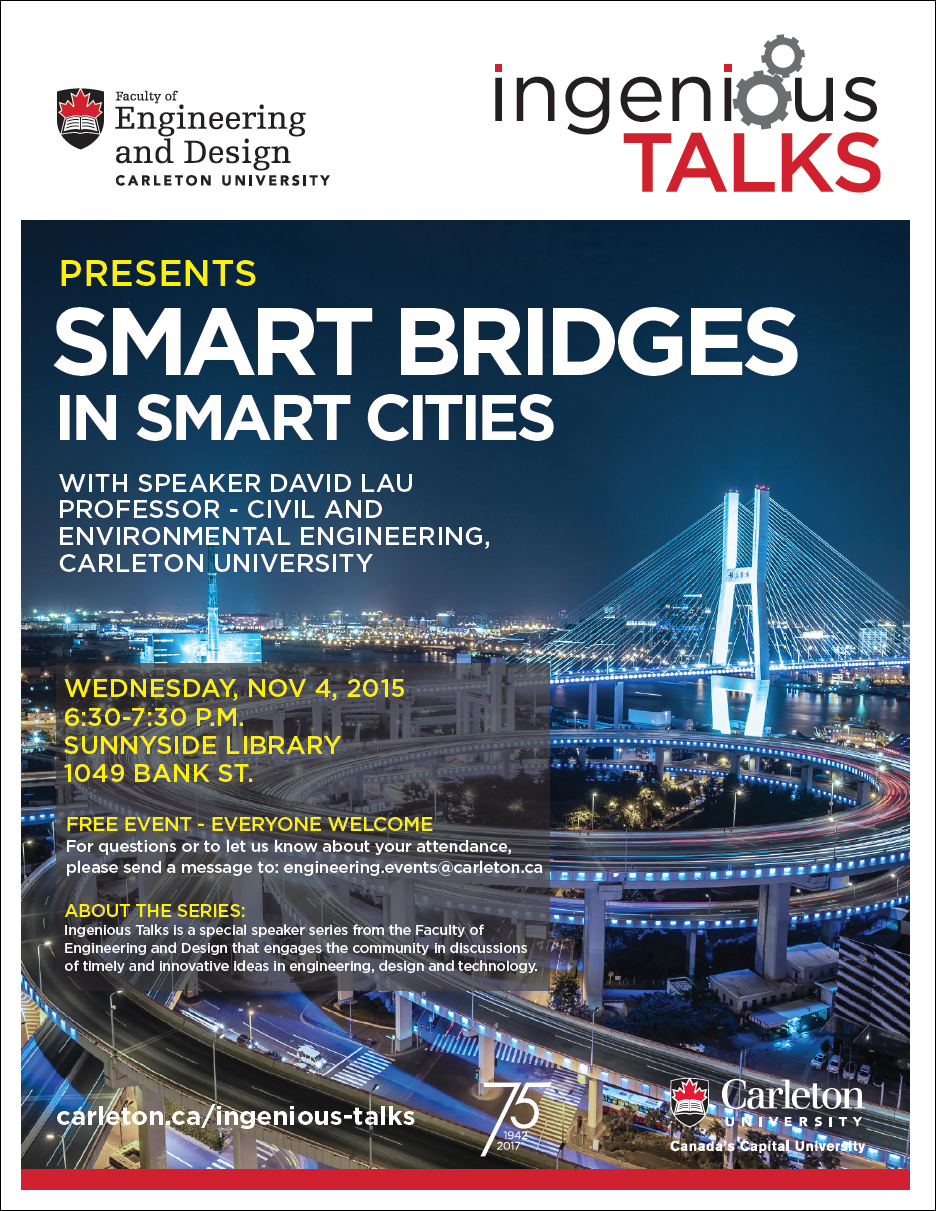 Ingenious Talks presents: Smart Bridges in Smart Cities with David Lau ...
