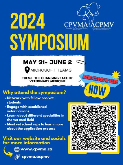 CPVMA Symposium - The Changing Face of Veterinary Medicine - Department of Biology