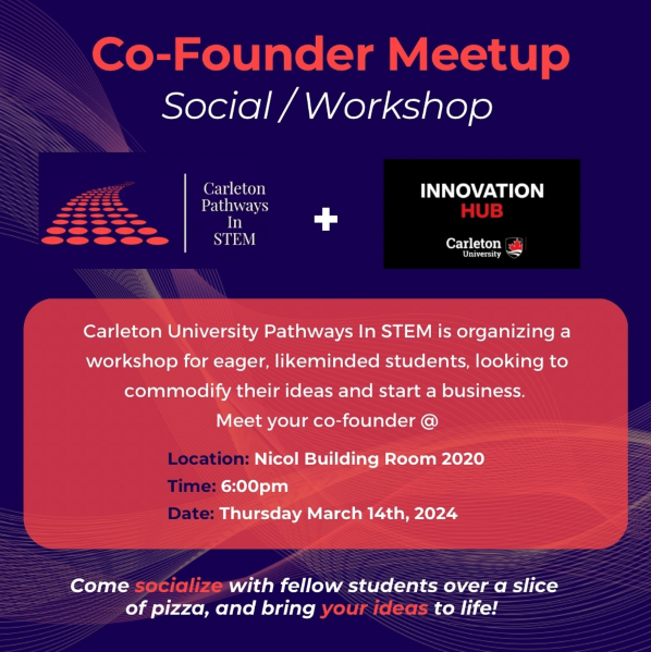 Carleton Pathways In STEM - Co-Founder Meet Up - Department of Biology