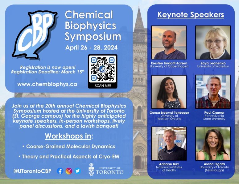 Chemical Biophysics Symposium 2024 - Department of Biology