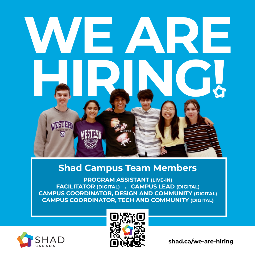 Shad is hiring! - Department of Biology