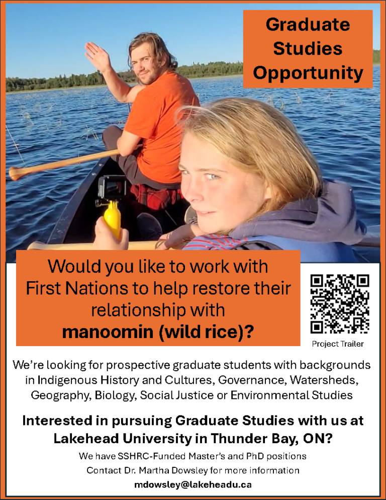 Opportunities for Graduate Students At Lakehead University, Thunder Bay ...
