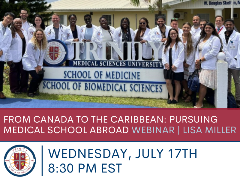 Trinity's Upcoming Webinar for Aspiring Canadian Medical Students ...