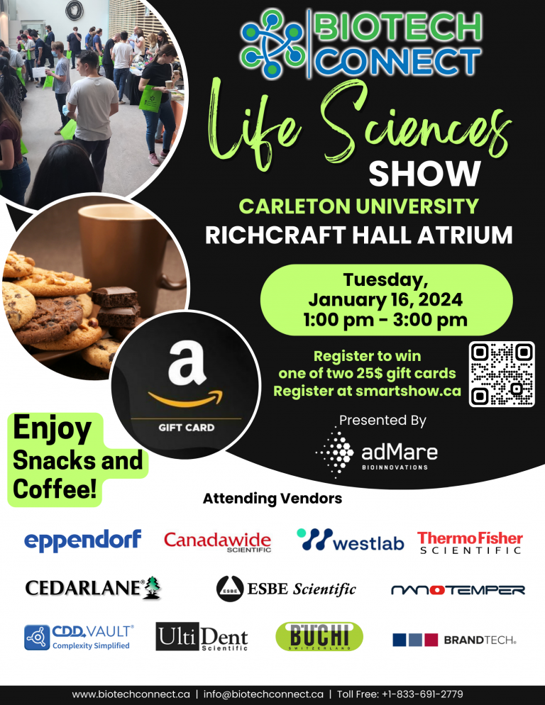 Biotech exhibition January 16 - Department of Biology