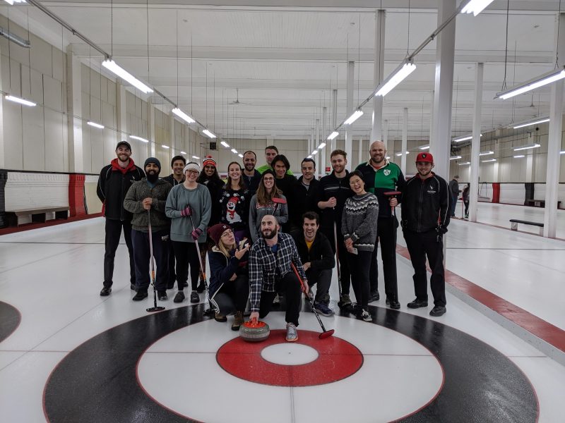 BPRC goes curling - Building Performance Research Centre