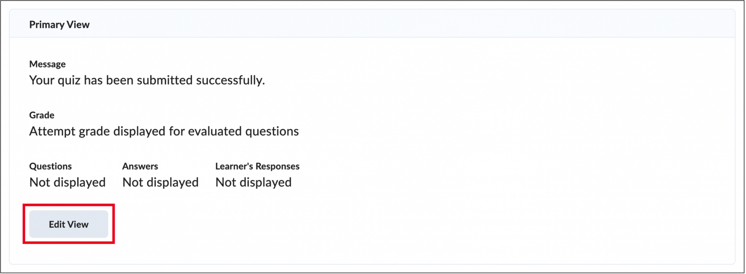 Creating Quizzes - Instructor Support