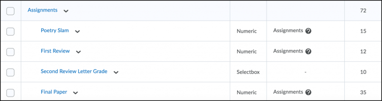 Setting Up Grades - Instructor Support