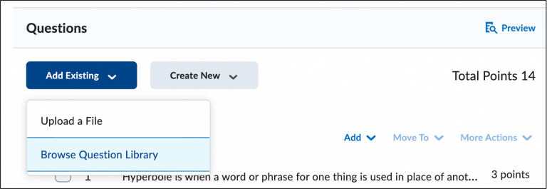 Creating Quizzes - Instructor Support