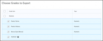 Exporting a Course Classlist - Instructor Support