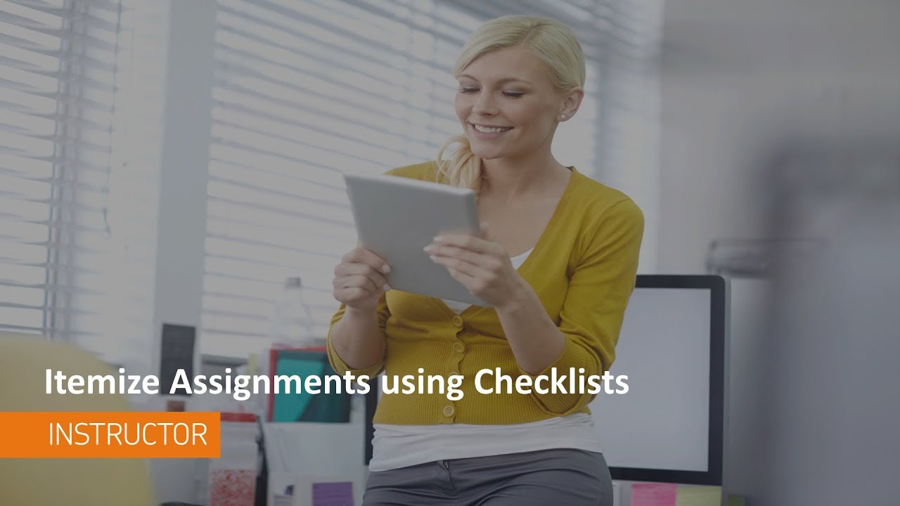 Creating Checklists - Instructor Support