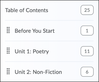 Adding Modules and Sub-Modules - Instructor Support