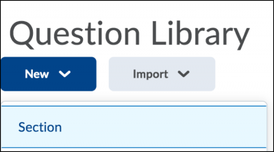 Using the Question Library - Instructor Support