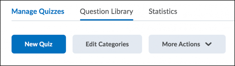 Using the Question Library - Instructor Support
