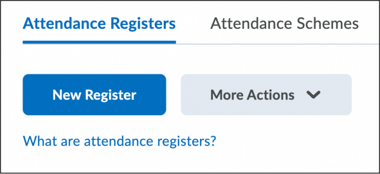 Using the Attendance Tool - Instructor Support