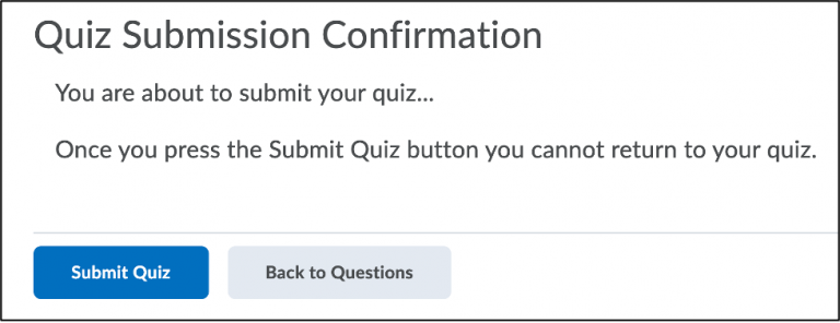 Creating Quizzes - Instructor Support