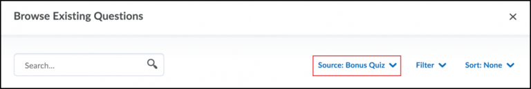 Using the Question Library - Instructor Support