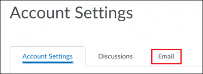 Customizing User Settings in Brightspace - Brightspace