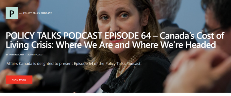 Canada's Cost of Living - Podcast - School of Canadian Studies