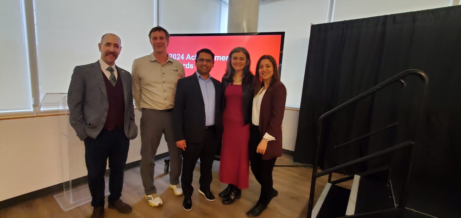 Professors Bucking, Hussain, Pulatsu and Shams receive the 2023-2024 ...