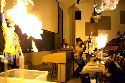 Chemistry Magic Show big success! - Department of Chemistry