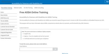 AODA, Ontario Human Rights Code and Safety Awareness Training - CIPSER