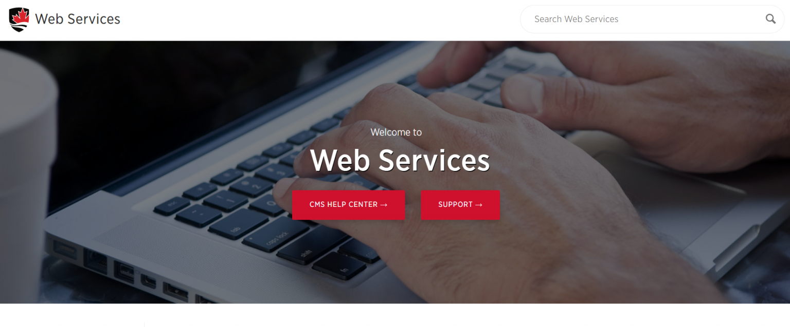 Homepage Banner - Carleton CMS Help Centre