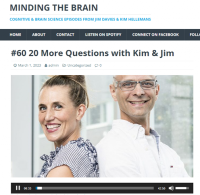20 Questions with Kim and Jim - Department of Cognitive Science