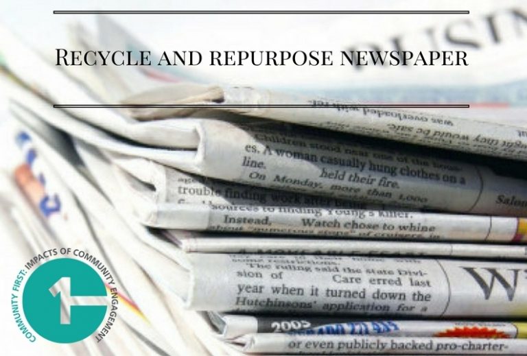 Day 24 of 31 Days for an Environmentally Friendly December: Repurposing ...