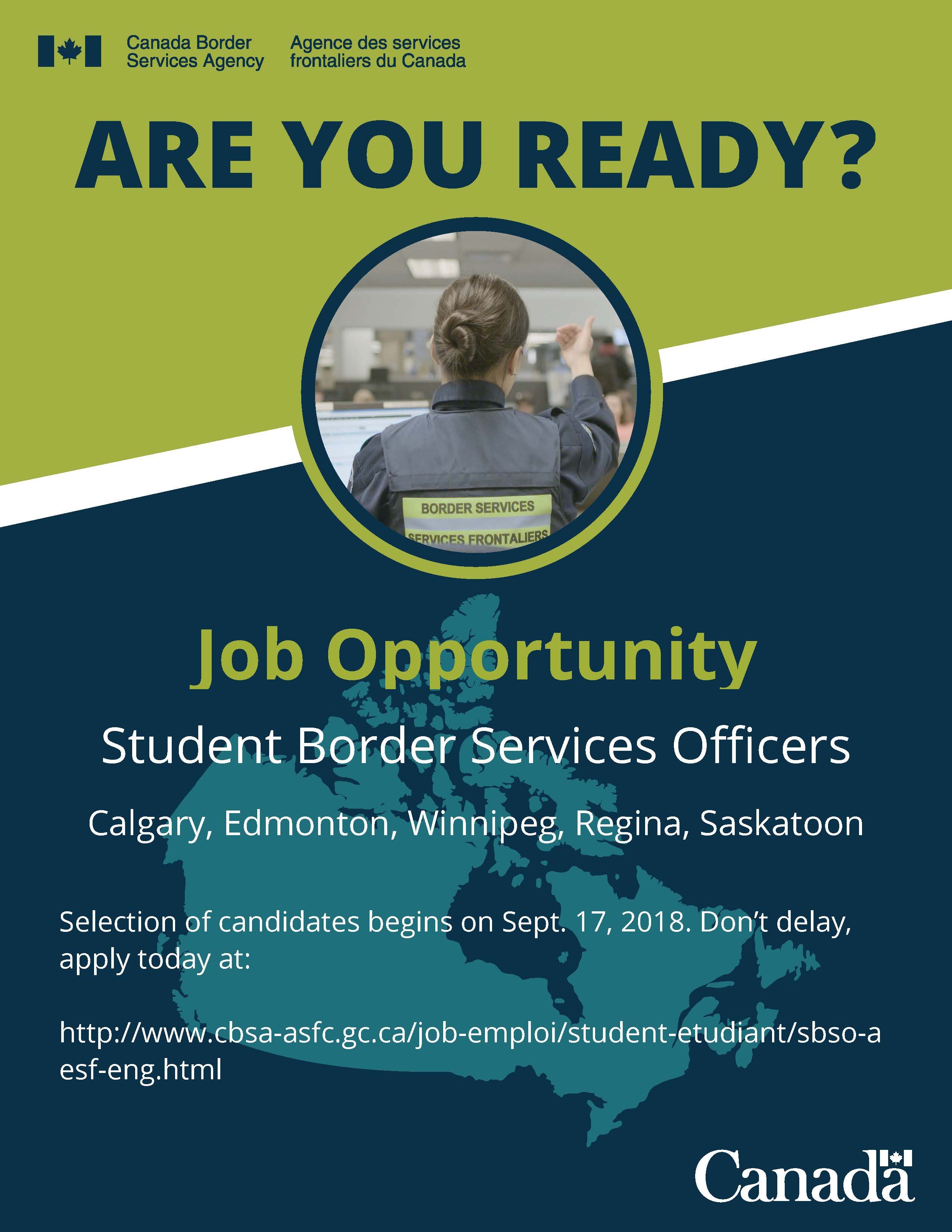 Summer 2019 Opportunities with CBSA - Institute of Criminology and ...