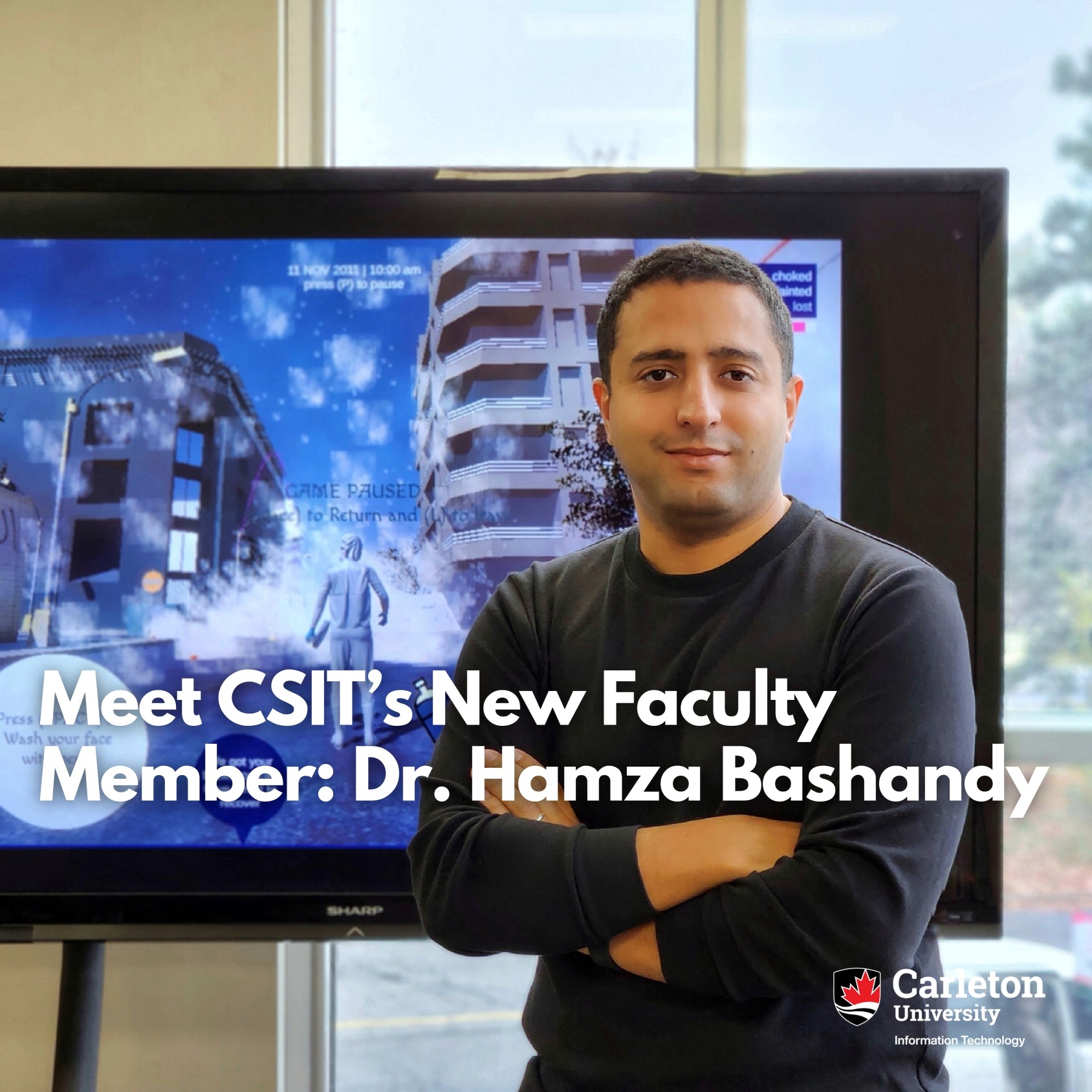 Meet CSIT’s New Faculty Member: Dr. Hamza Bashandy - School of ...