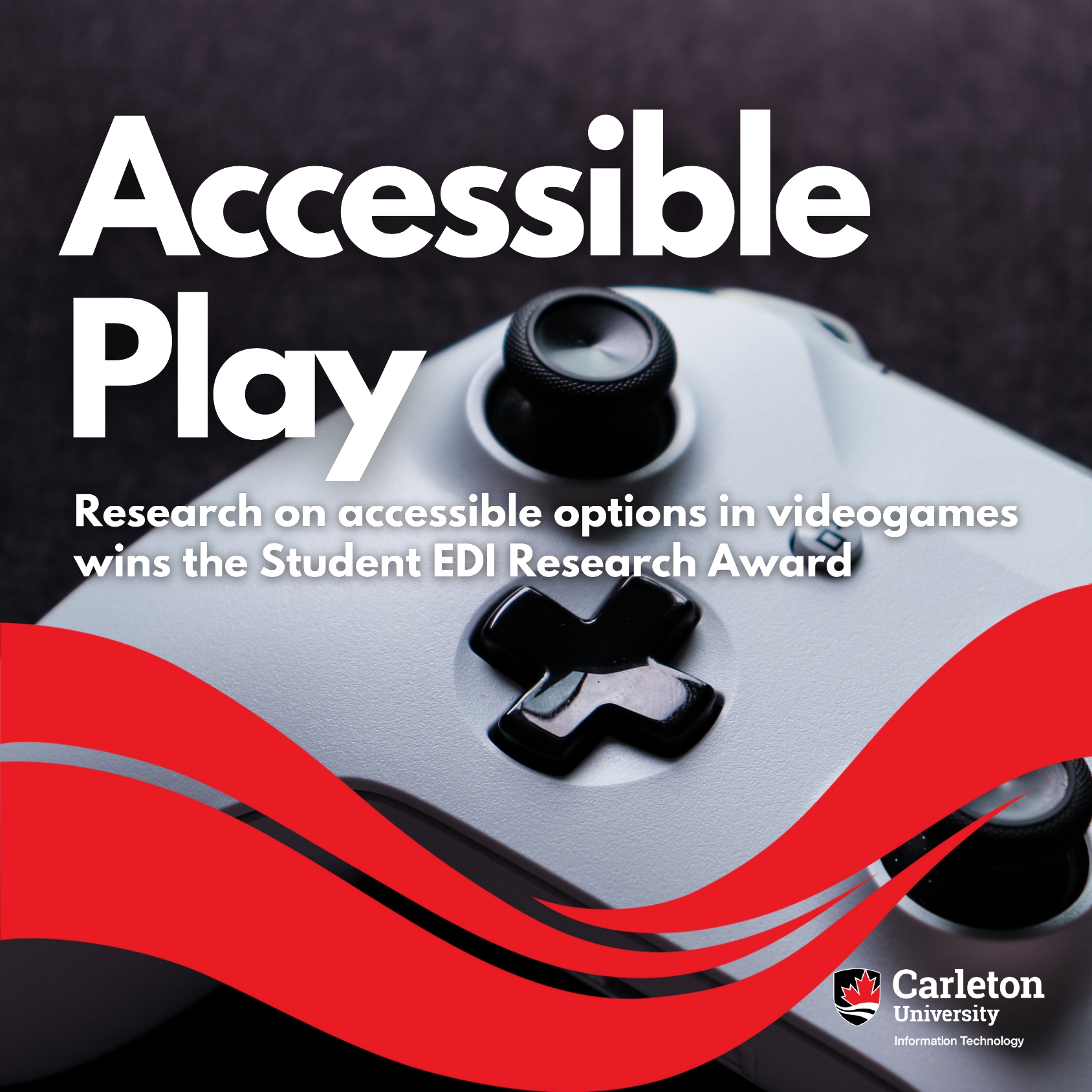 Accessible Play - Study of Accessible Options in Video Games Wins The Student EDI Awards ...