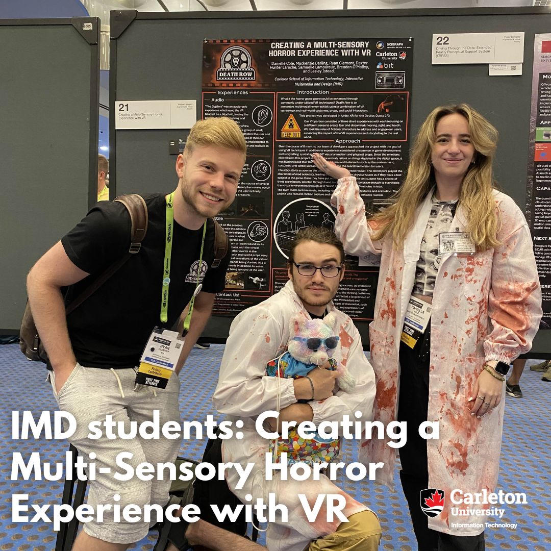 IMD Students Creating a Multi-Sensory Horror Experience with VR ...
