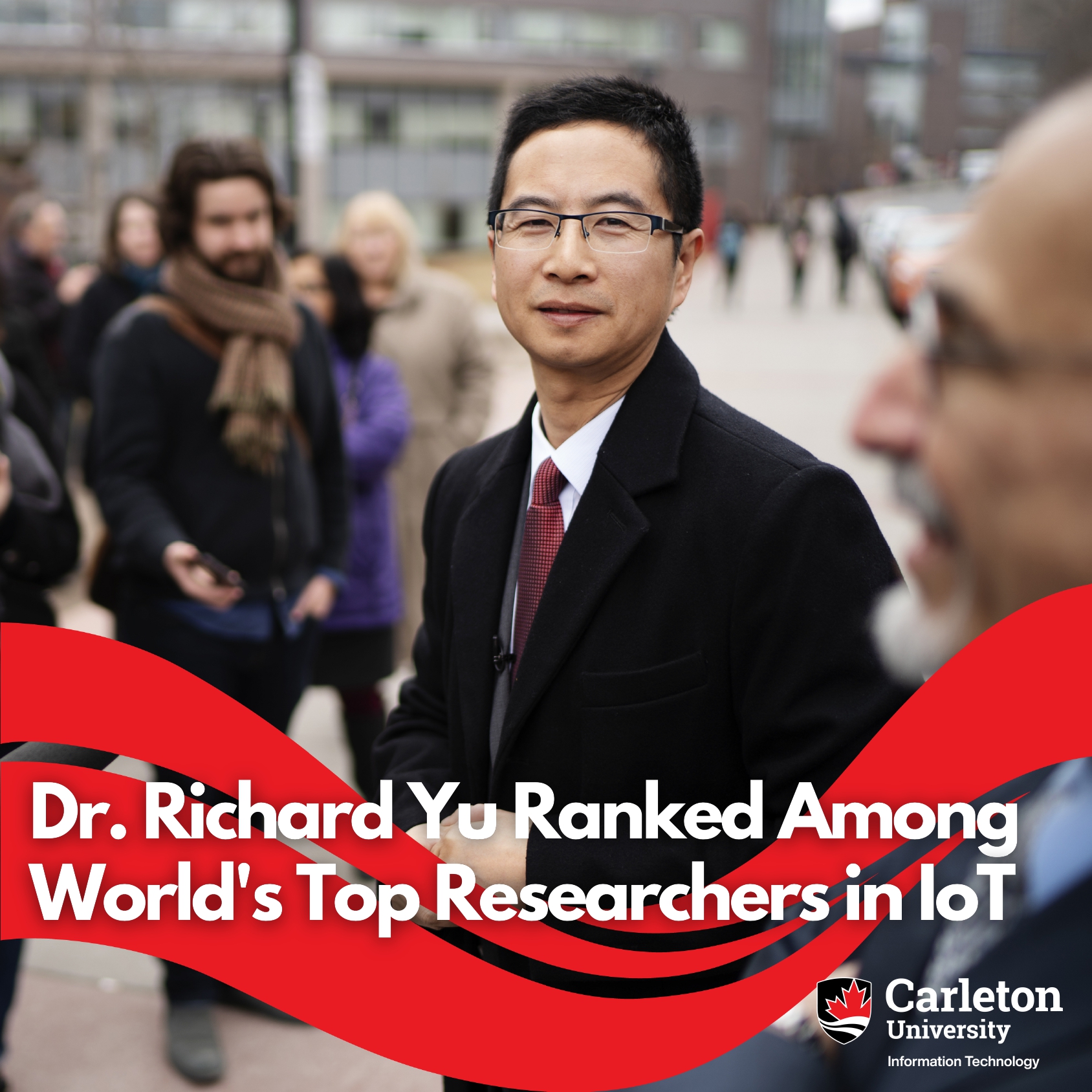 Dr. Richard Yu Ranked Among Word's Top Researchers in IoT - School of ...