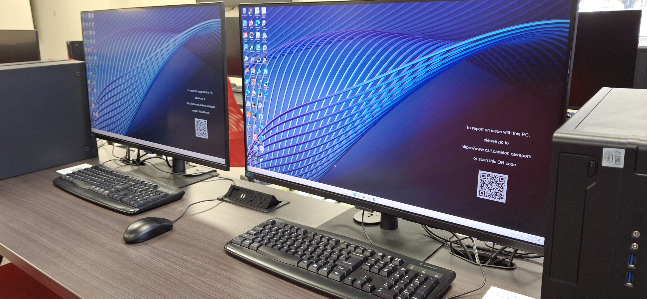 Reporting Lab PC and Cleanliness Issues - School of Information Technology