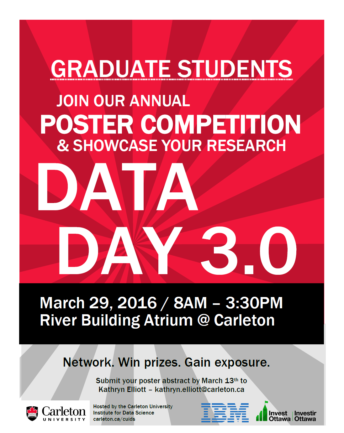 Data Day 3.0: Graduate Student Poster Competition - Events - Institute ...