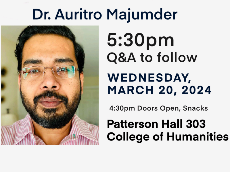 2024 Ruth and Mark Phillips Professorship (RMPP) Lecture by Dr. Auritro ...