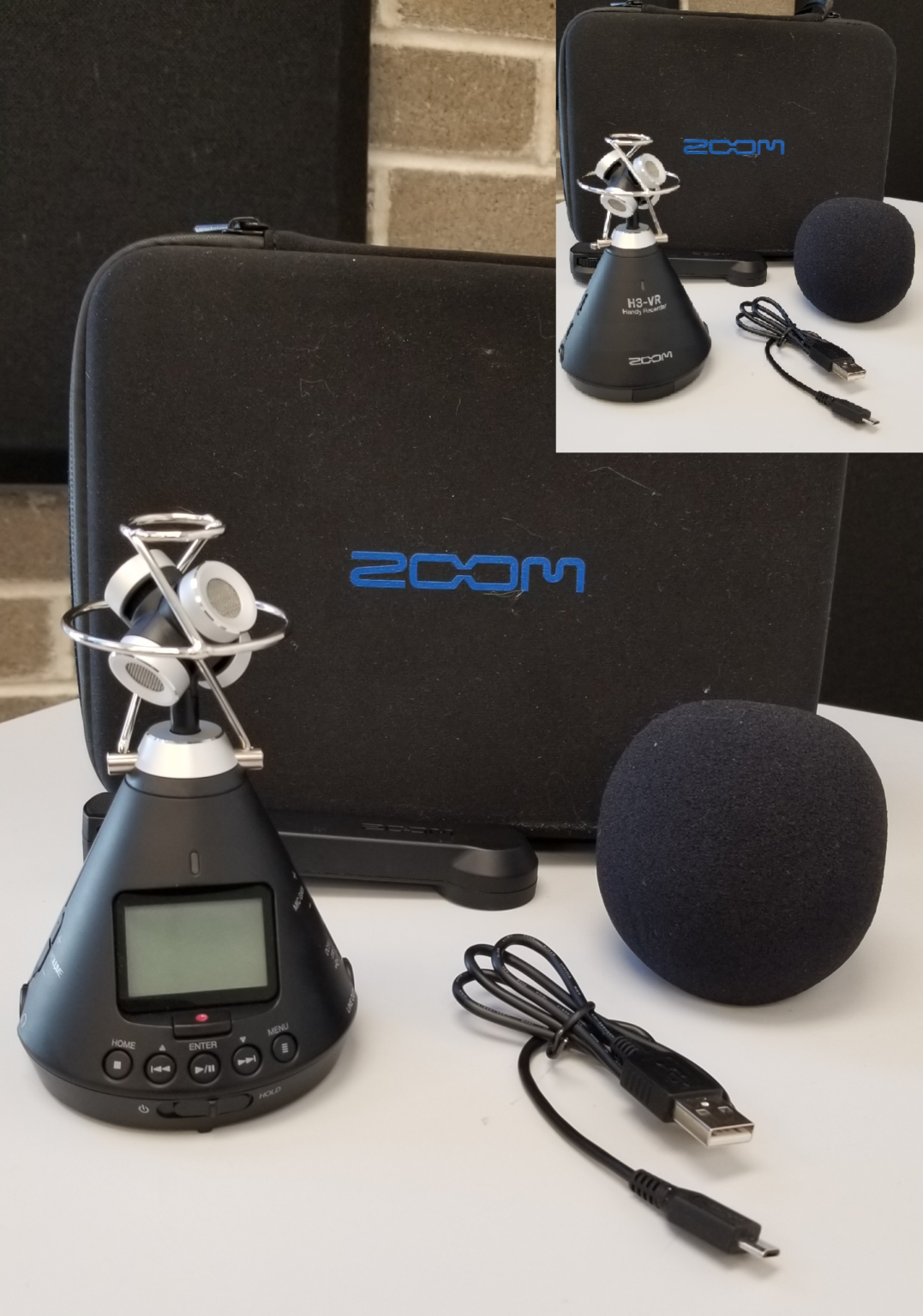 Zoom H3-VR Handy Audio Recorder with Built-in ambisonics - the CUrb