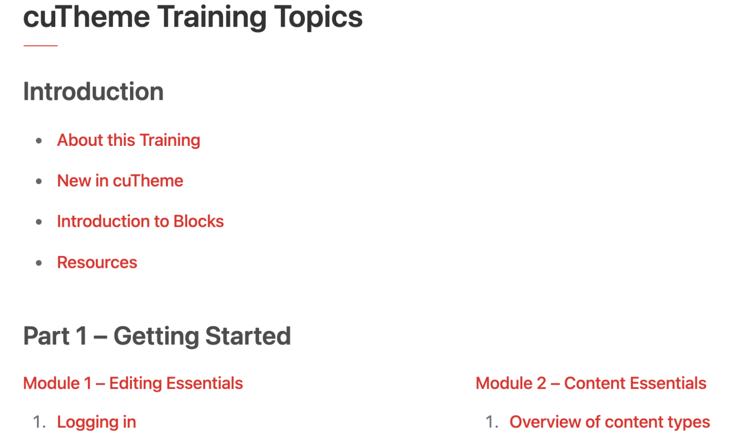 Homepage Components & Best Practices - cutheme docs