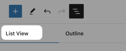 Using List View and Outline View - cutheme docs