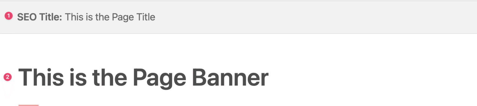 Page Titles and Page Banners: What’s the Difference? - cutheme docs