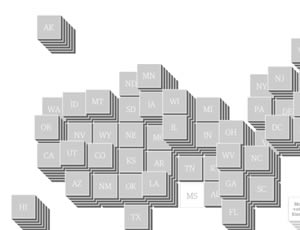 When mapping doesn't need maps - Determinants