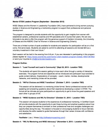 STEM Leaders Program - Social Diversity Lab