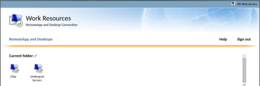 To Access the DOE's Windows based Servers Remotely - Department of ...