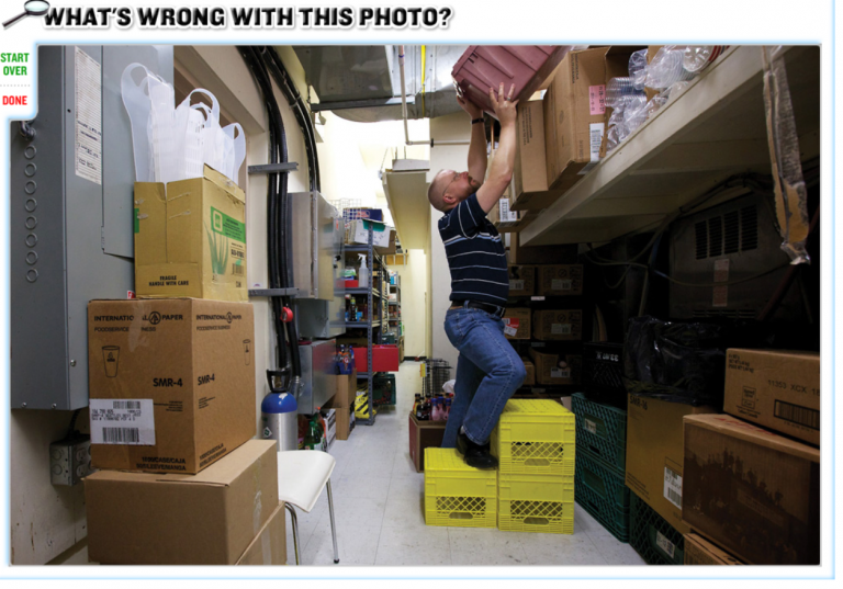 Spot the Hazards!! - Environmental Health and Safety