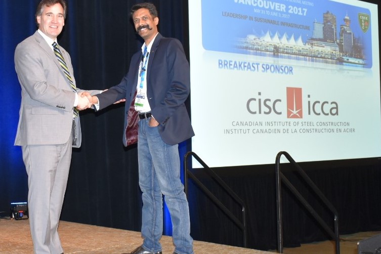 Alok Dua wins best student paper award - Extreme Load Effects Research ...